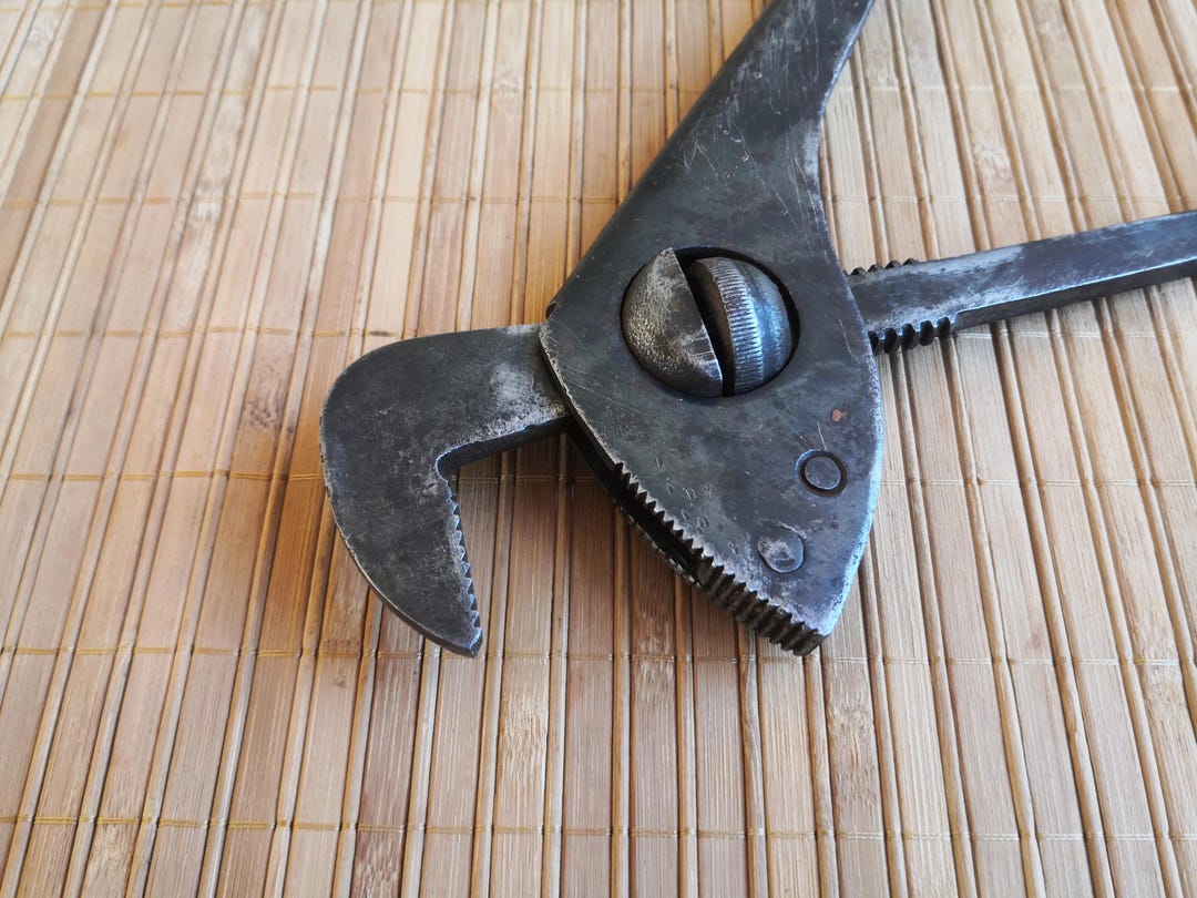 Vintage Clamping Spanner. Adjustable Spanner, Key. Old 50-60s Universal ...