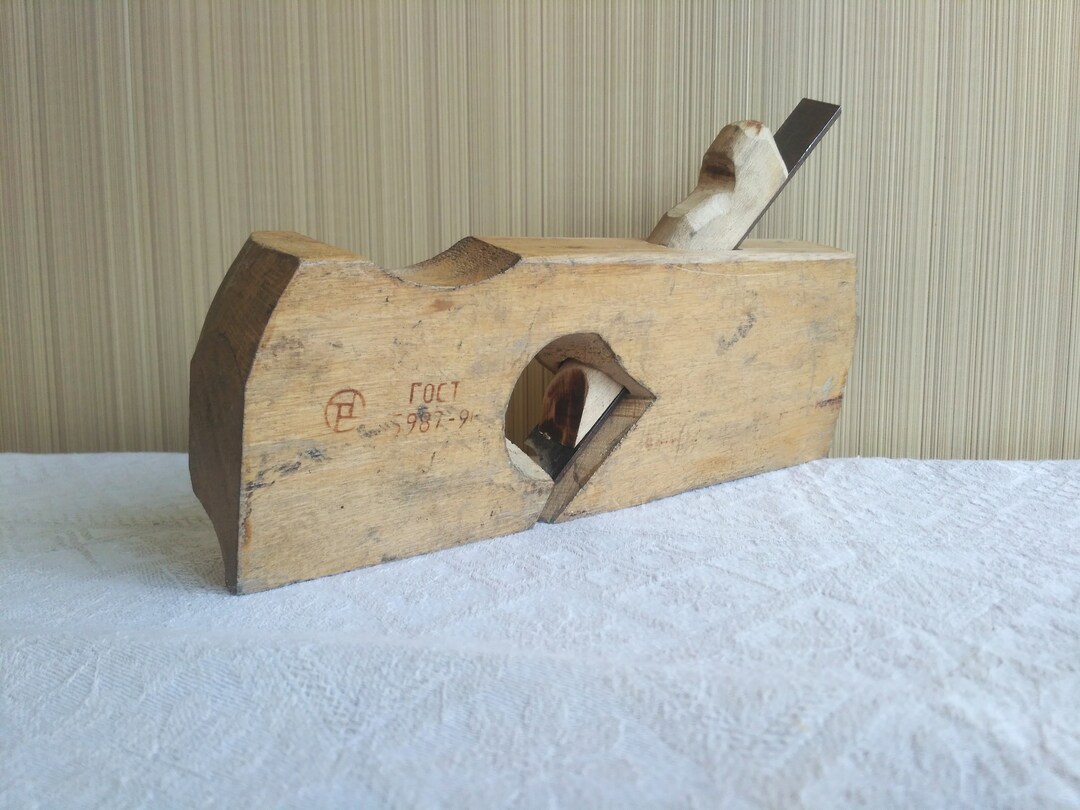 Vintage Wooden Planer, Hand Planer, Wood Planer, Hand Carpenter Tool ...