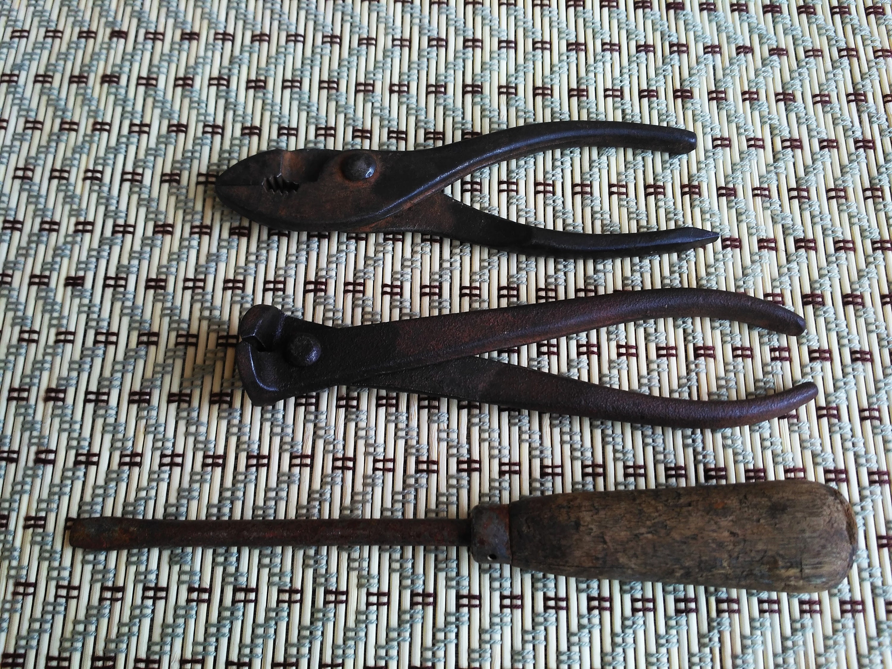 Vintage Set of Tools. Vintage Pliers Nippers Screwdriver. - Etsy