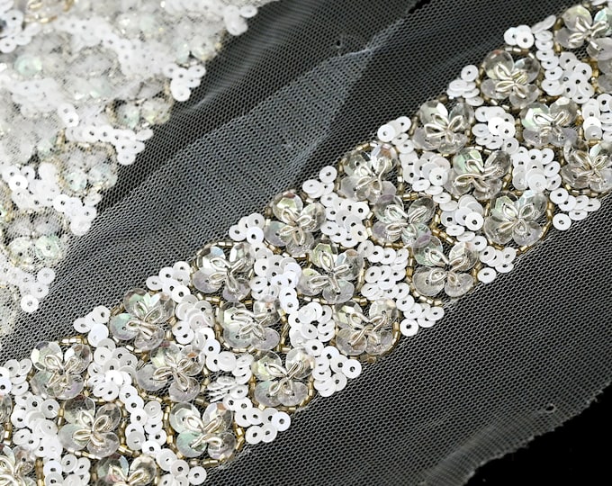 15 Pc Indian Beaded Patches Embroidery Sew on Peacock Patch Decorative ...