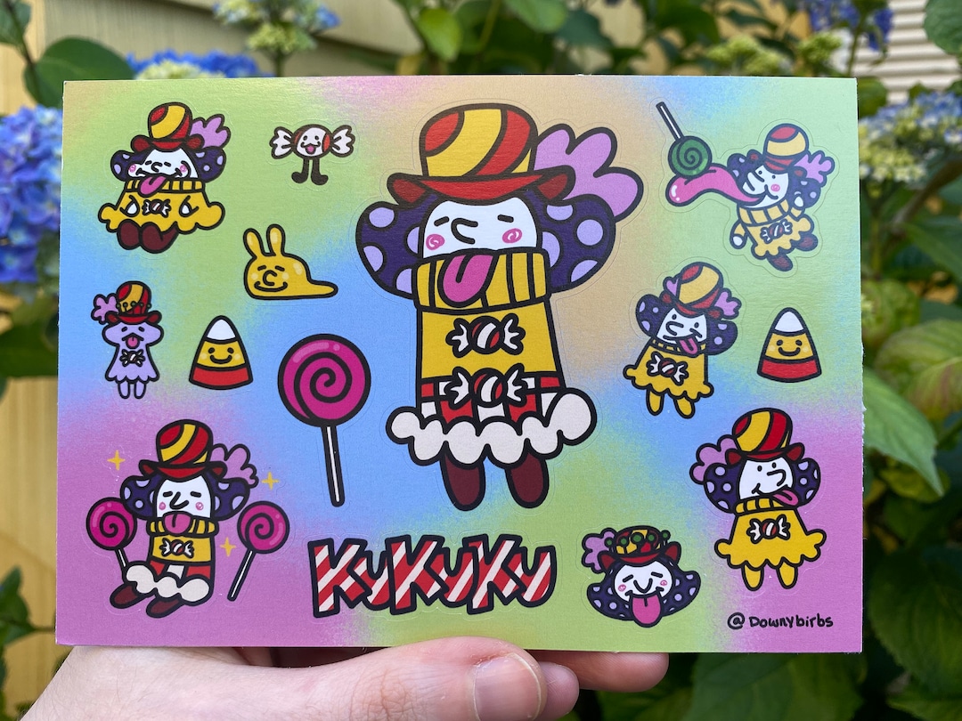 Perospero Candy Thang Sticker Sheet - Etsy
