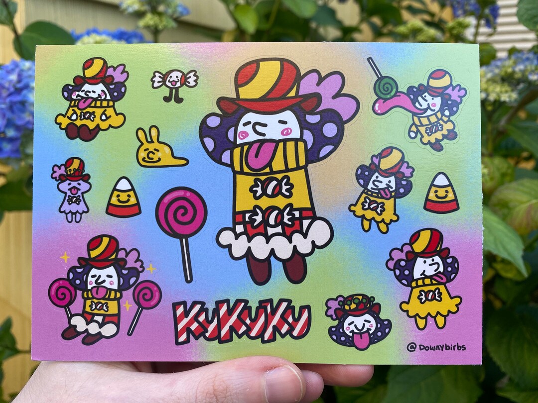 Perospero Candy Thang Sticker Sheet Etsy