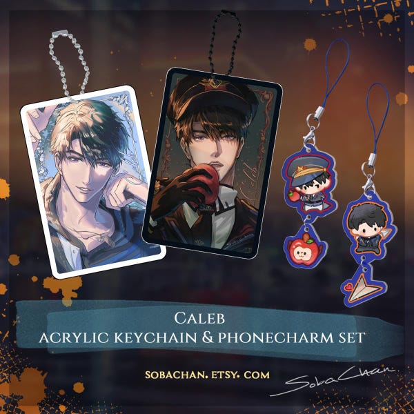 Love and Deepspace Caleb Chibi - Etsy