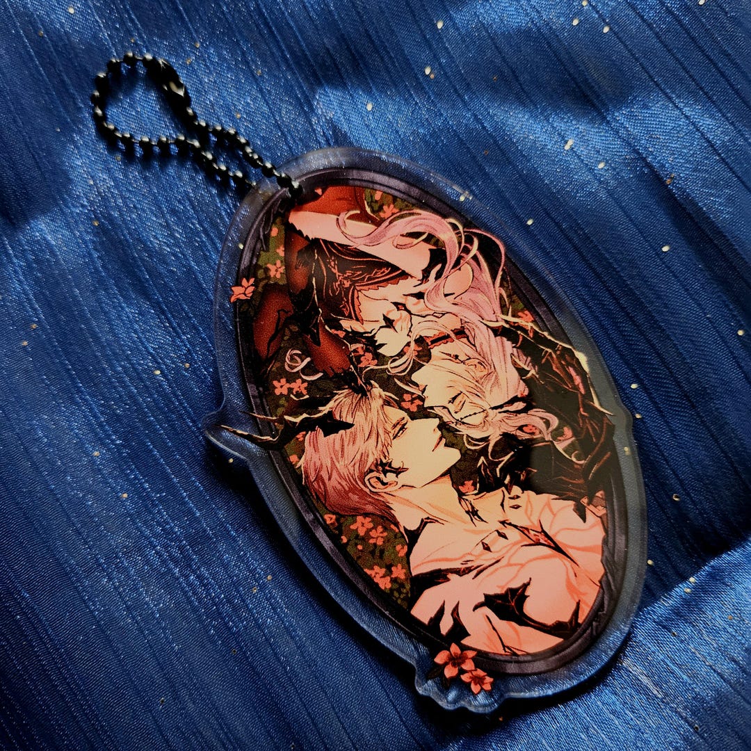 Pre-order- Sylus Abyssal Acrylic Keychains & A5 Sticker Set - Love and ...