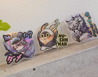 Zenless Zone Zero Bangboo Acrylic Charms, ZZZ Figures - Etsy