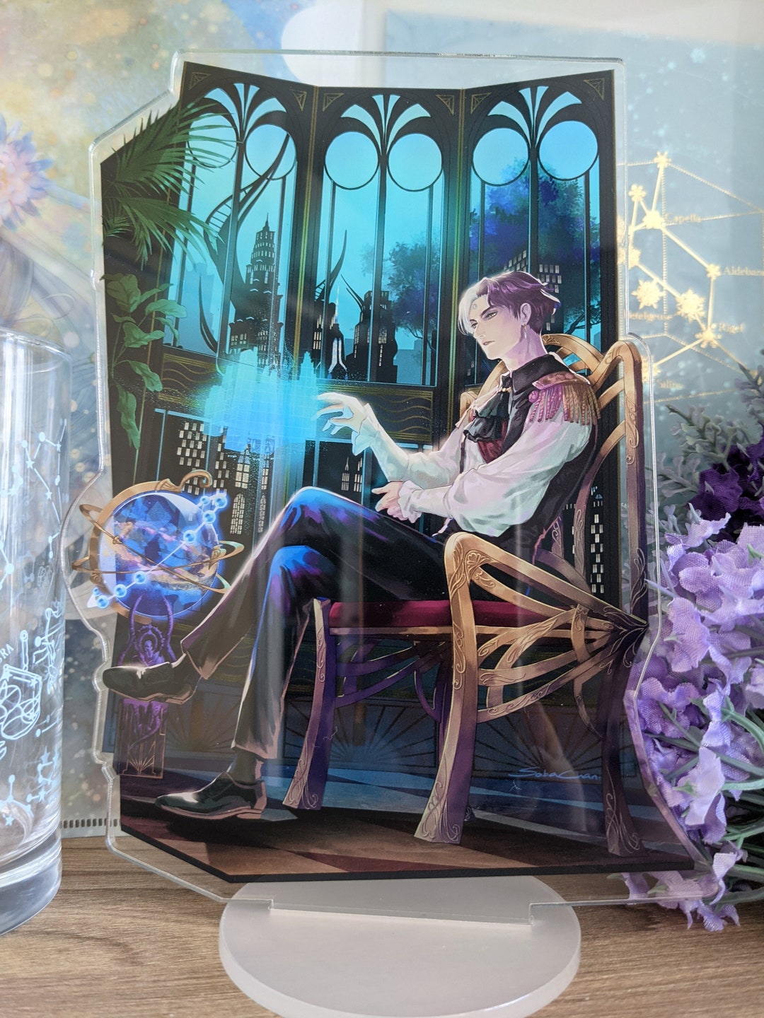 Pre-order- Emet-selch Standee - FFXIV Fan-made Merchandise - Etsy UK