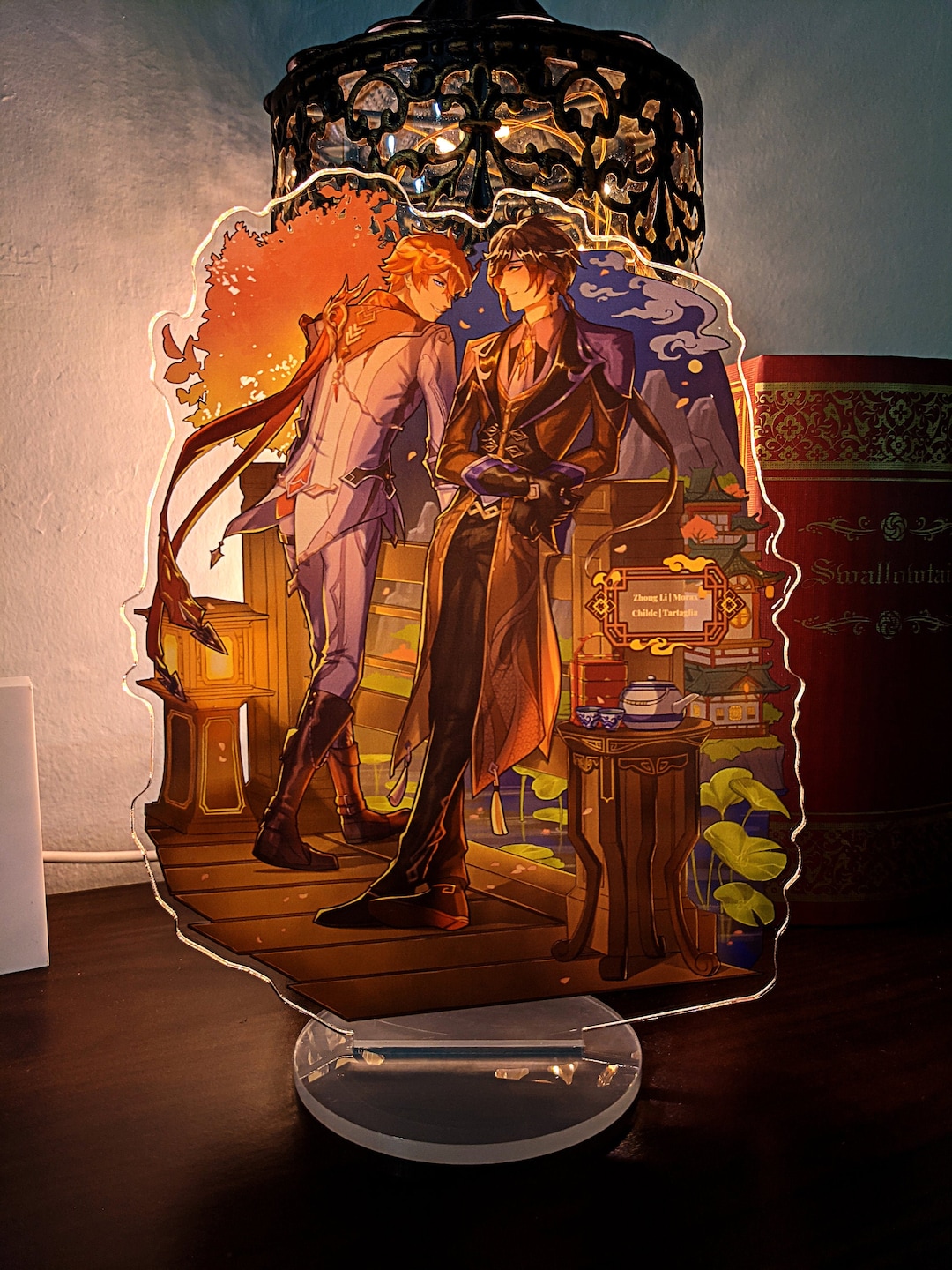 Buy LAST STOCKS Zhongli & Childe Acrylic Standee Genshin Impact Fan ...