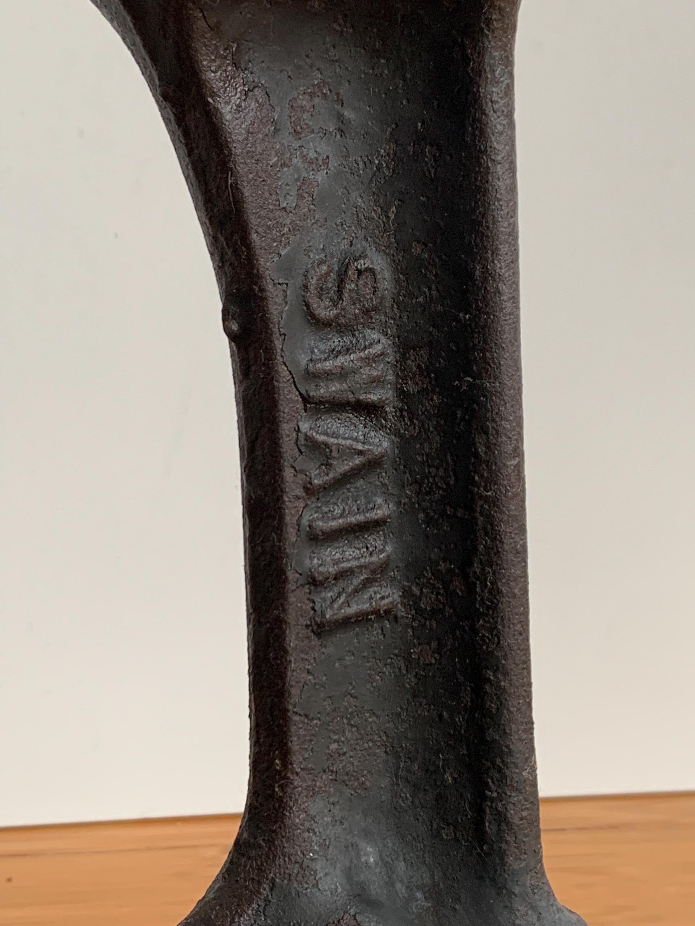 Antique Cast Iron Cobblers Shoe Form SWAIN Size 2 - Etsy UK