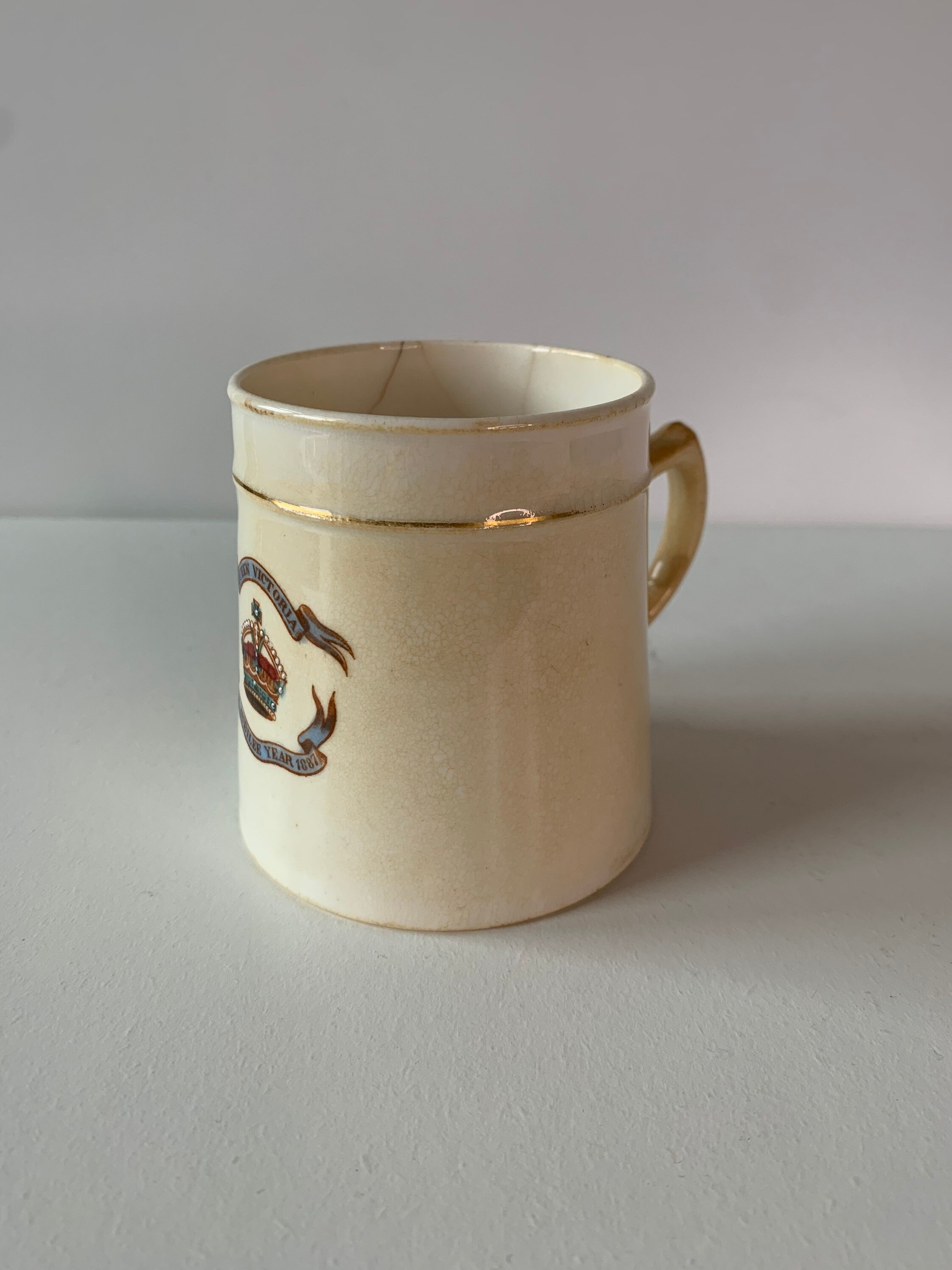 1887 Queen Victoria Her Jubilee Year 1887 Commemorative Mug - Etsy Canada