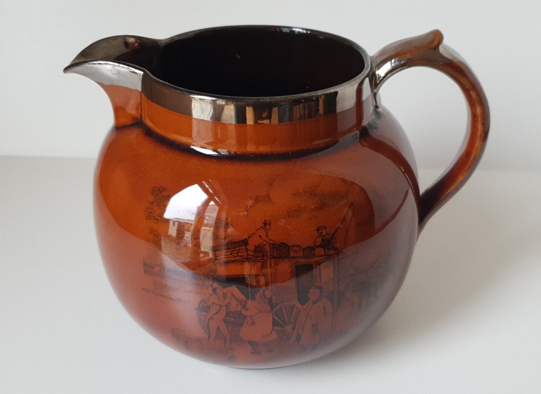 Jarra/jarra grande Athlo Ware c1928 A/F. Plantador de hierbas - Etsy España