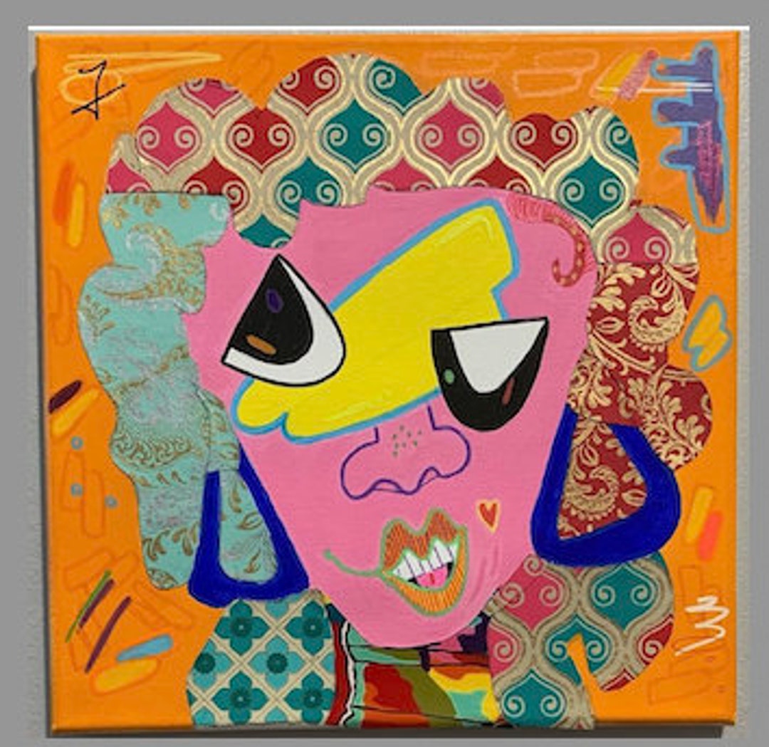 Big Eye Equality Homie Pink Girl - Etsy