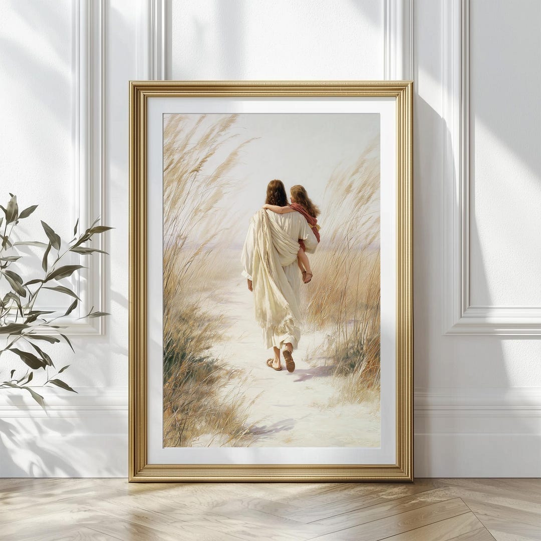 Savior and You, Christian Art, Jesus Hugging Girl, Jesus Christ Art ...