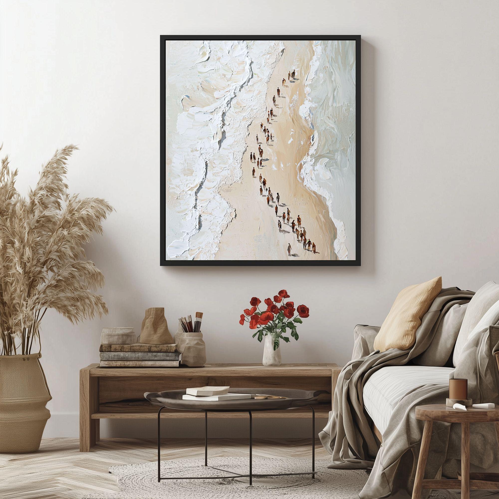 Moses Parting the Red Sea Wall Art, DIGITAL PRINT, Bible Art, Crossing ...