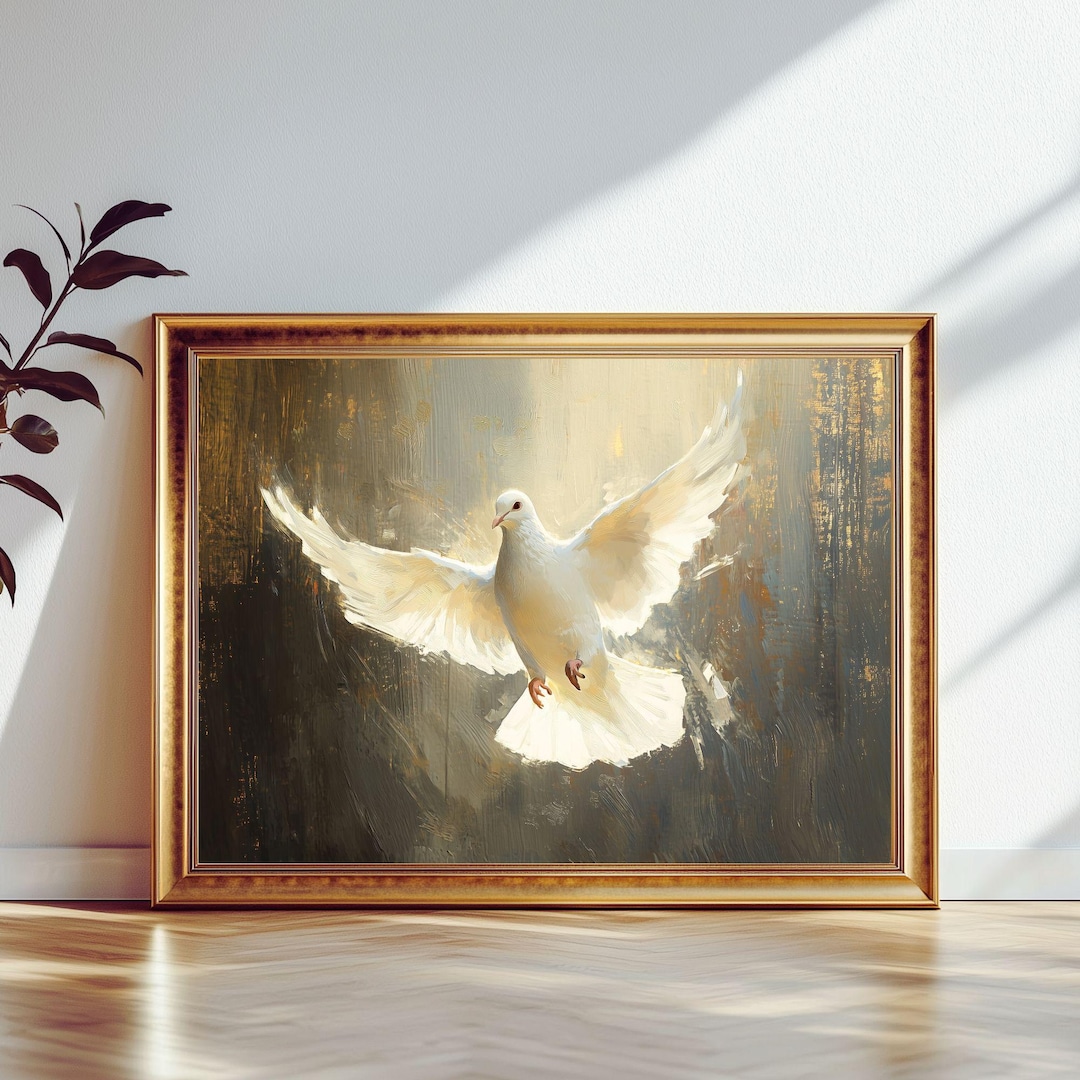 Holy Spirit Wall Art, Christian Art, Jesus Art, Christian Printable ...