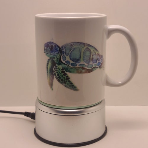 Turtle Mug With Color - Etsy