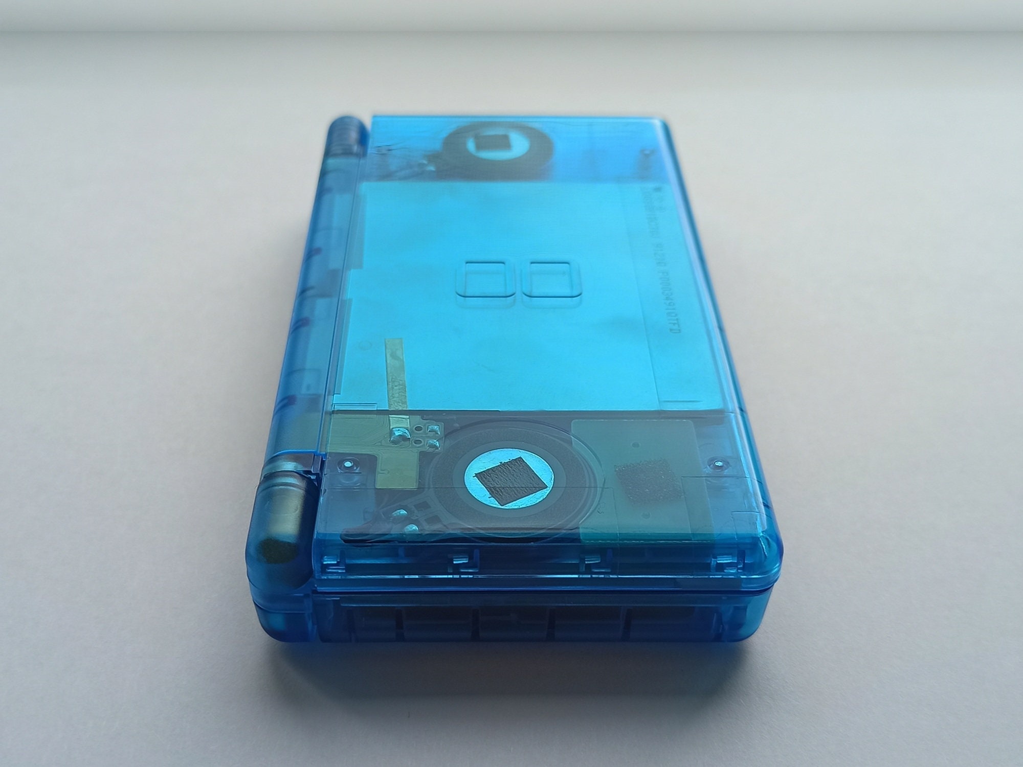Nintendo DS Lite Console Custom Modded With Transparent Blue | Etsy