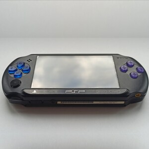 Custom PSP Console Modded With Resin Buttons and Led Lights Sony Play ...
