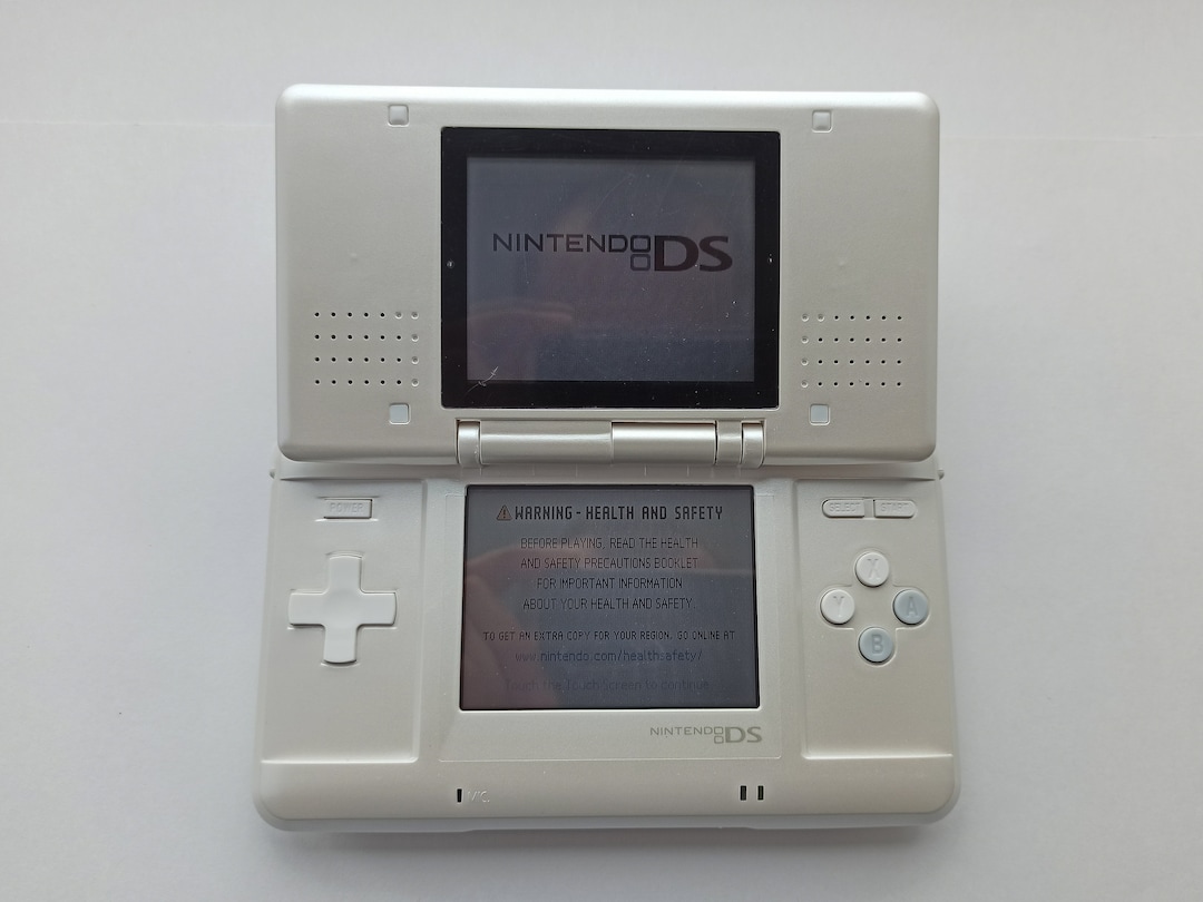 Original White Nintendo DS Phat/tank Console NTR-001 Refurbished With ...