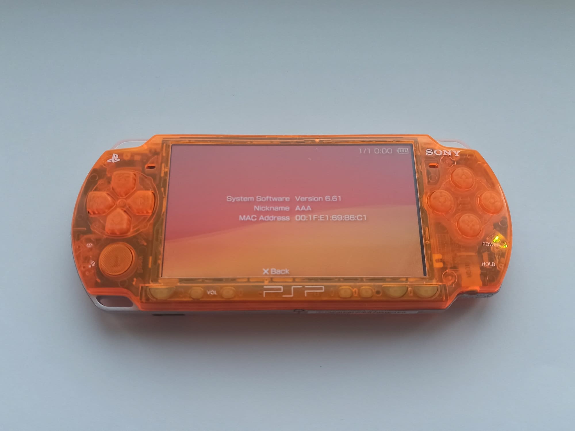 Orange Psp