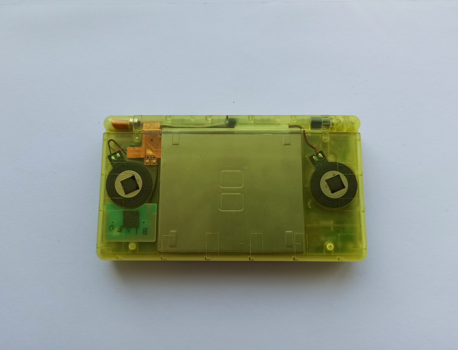 Nintendo DS Lite Console Custom Modded With Transparent Yellow - Etsy UK