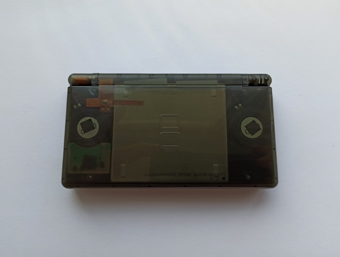 Nintendo DS Lite Console Custom Modded With Transparent Black - Etsy