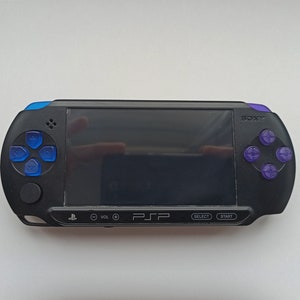 Custom PSP Console Modded With Resin Buttons and Led Lights Sony Play ...
