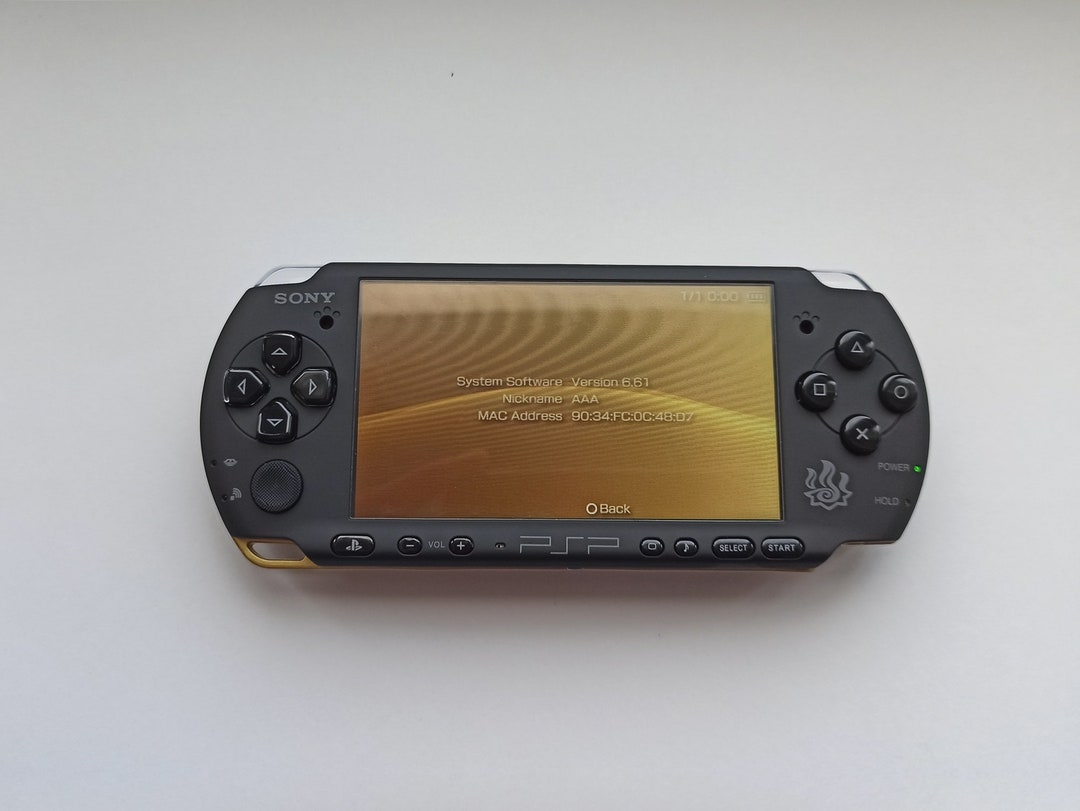 Custom PSP Console Modded With New Monster Hunter Theme - Etsy UK