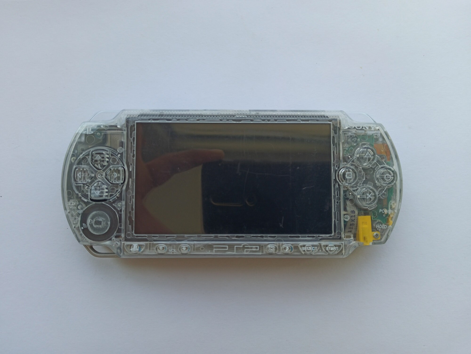 Transparent Clear Sony PSP 1000 Console Mint Condition Custom - Etsy