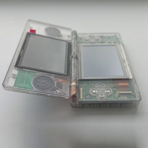 Custom Transparent Turquoise Nintendo DS Lite Console Modded ...