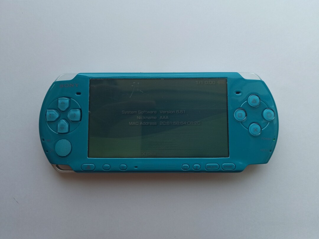 PSP PlayStation Portable Slim Lite Spirited Green