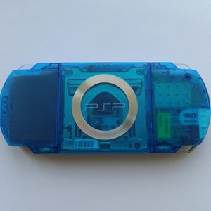 Custom Transparent Blue Sony PSP 1000 Console Mint Condition - Etsy