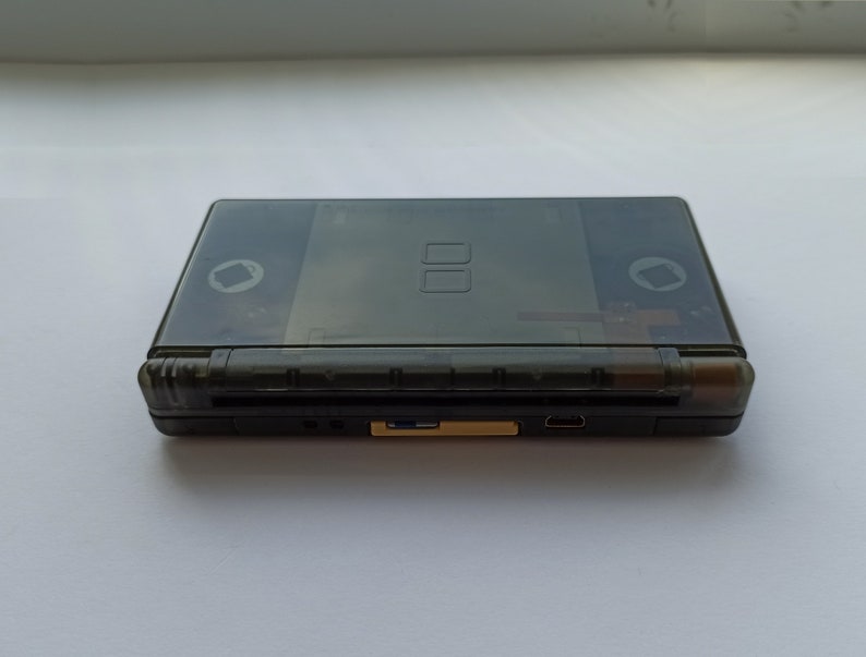 Nintendo DS Lite Console Custom Modded With Transparent Black - Etsy