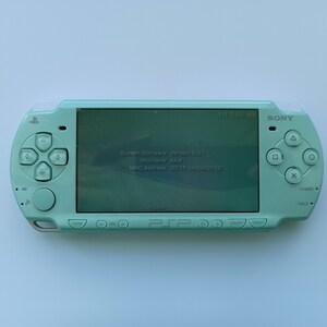 Custom PSP Console Modded With New Teal Green Housing Shell and Led ...