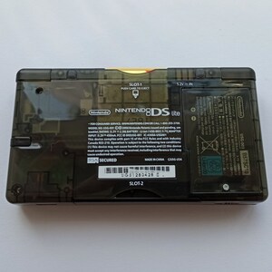 Nintendo DS Lite Console Custom Modded With Transparent Black - Etsy