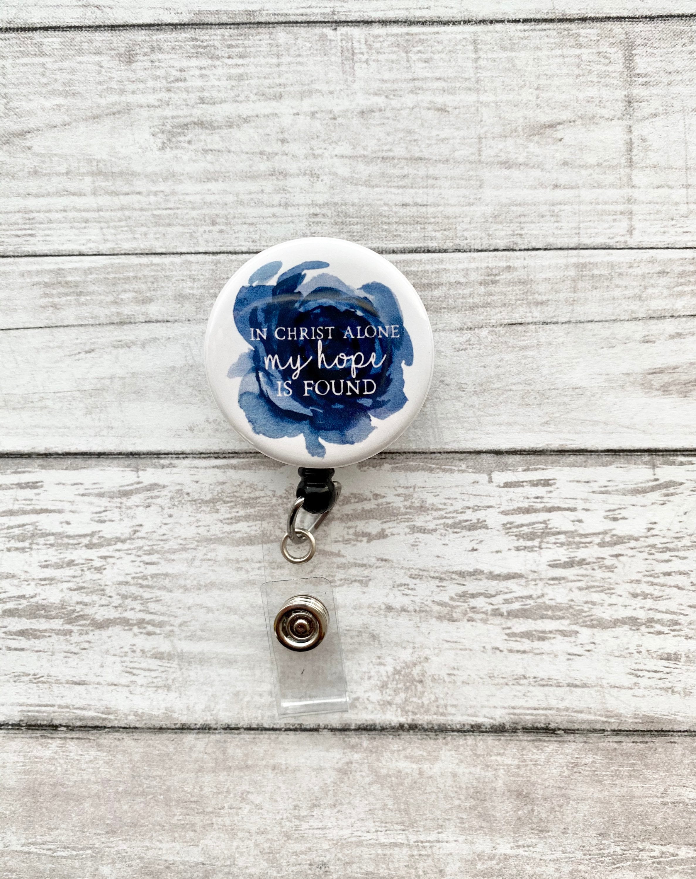 Biblical Verse Inspirational Badge Reel Retractable in - Etsy