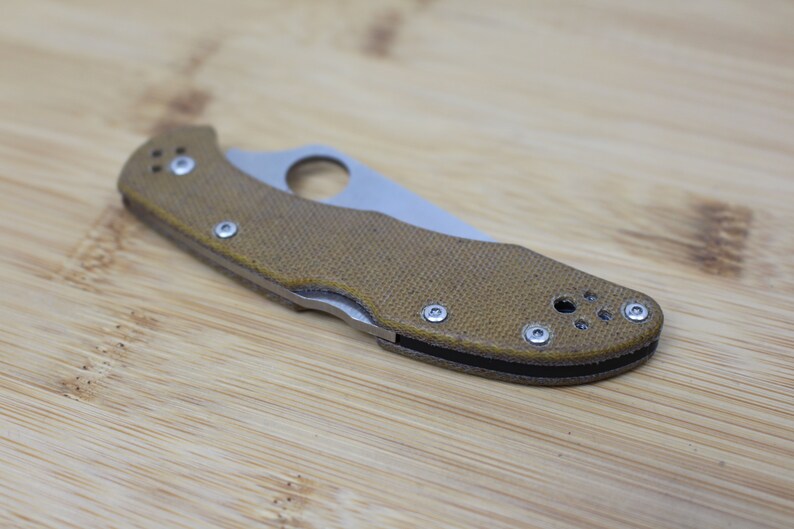 Spyderco Delica 4 Micarta Scales/handles - Etsy