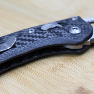 Microtech Stitch Carbon Fiber Scales/handles - Etsy