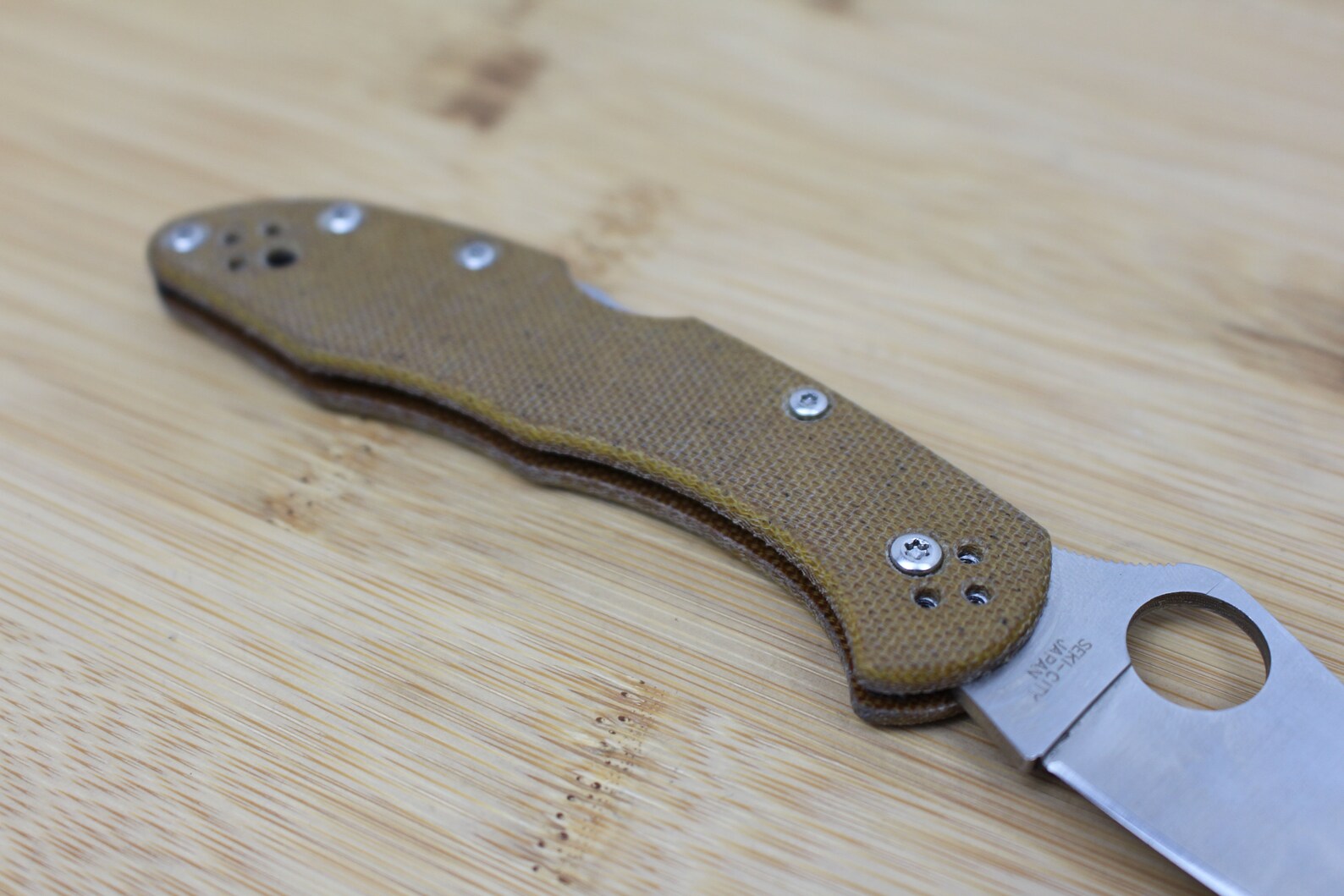 Spyderco Delica 4 Micarta Scales/handles - Etsy