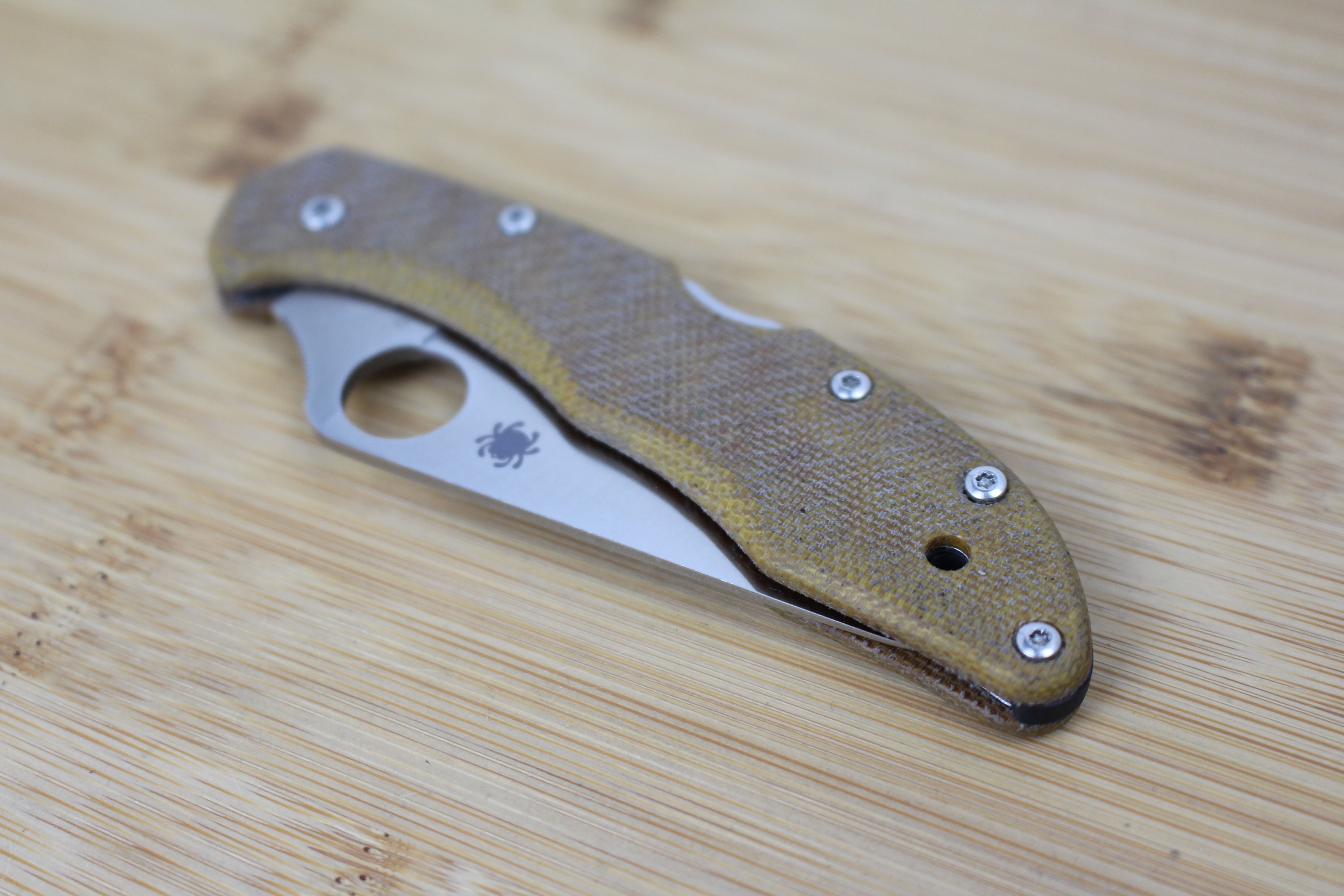 Spyderco Delica 4 Micarta Scales/handles - Etsy