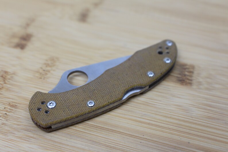 Spyderco Delica 4 Micarta Scales/handles - Etsy