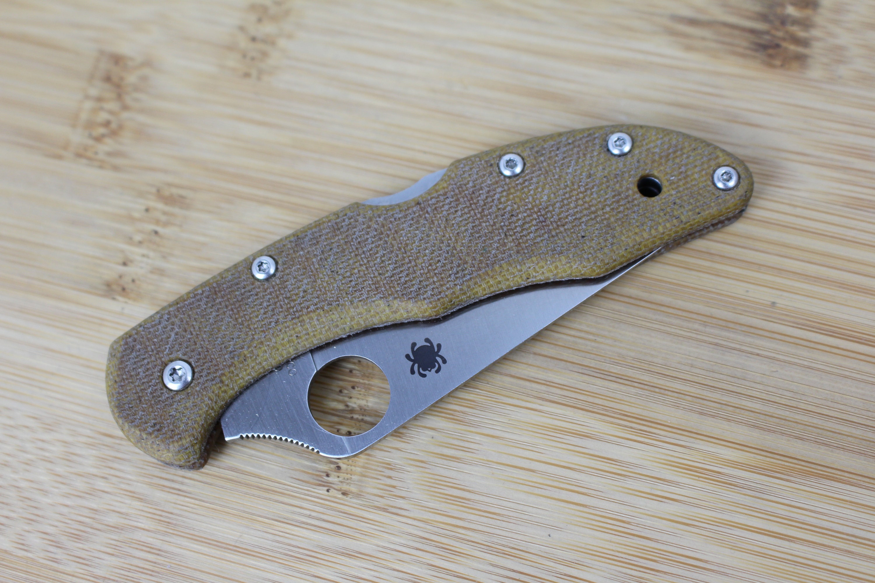 Spyderco Delica 4 Micarta Scales/handles - Etsy