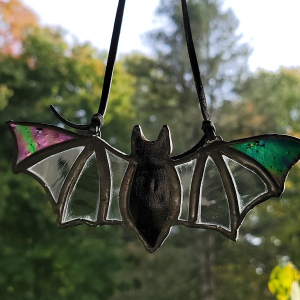 Bat Stained Glass - Etsy