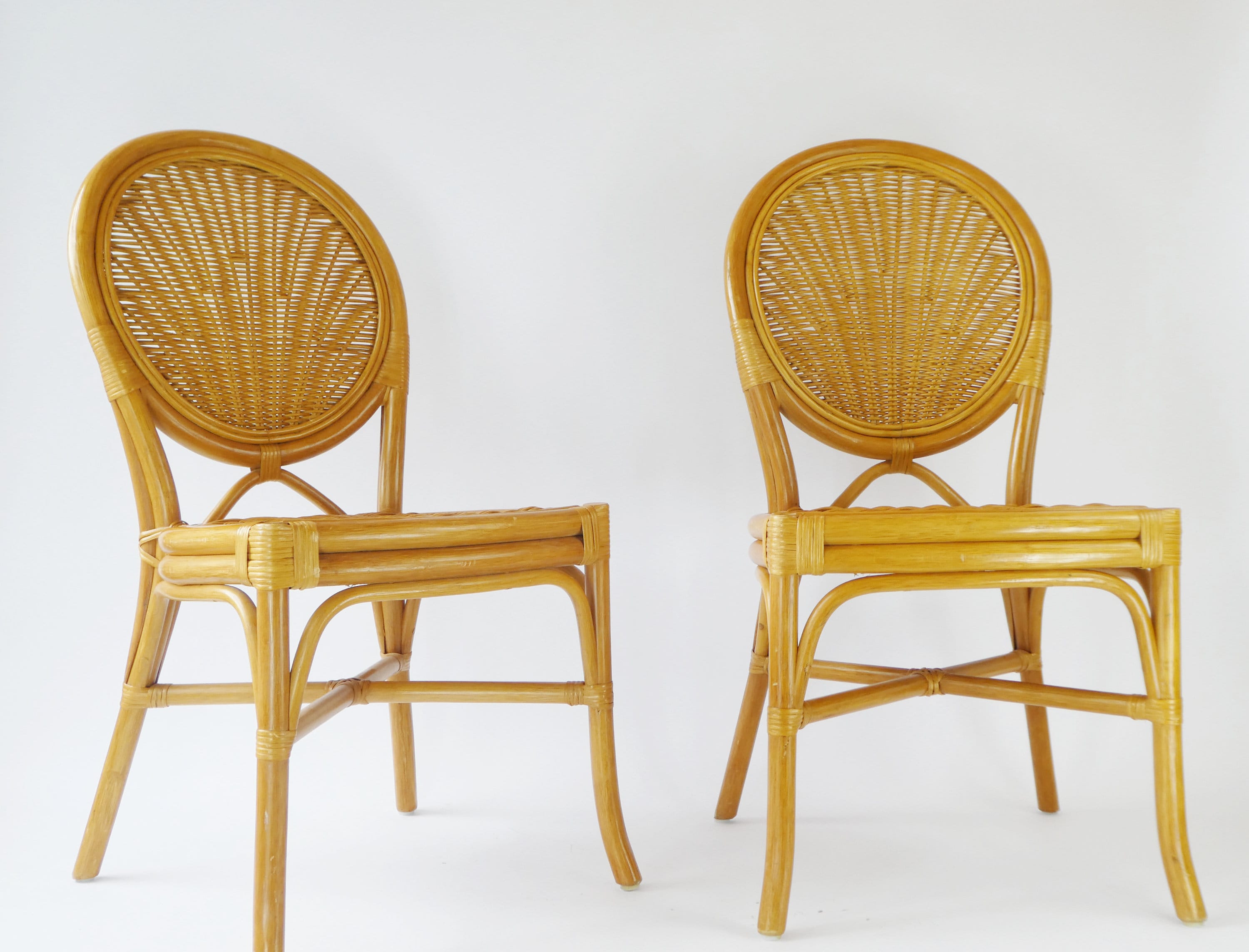 Bamboo boho chair store