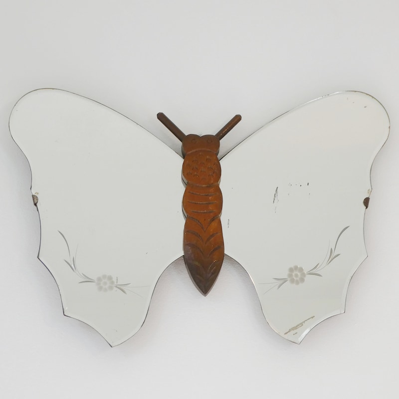 Butterfly Mirror - Etsy
