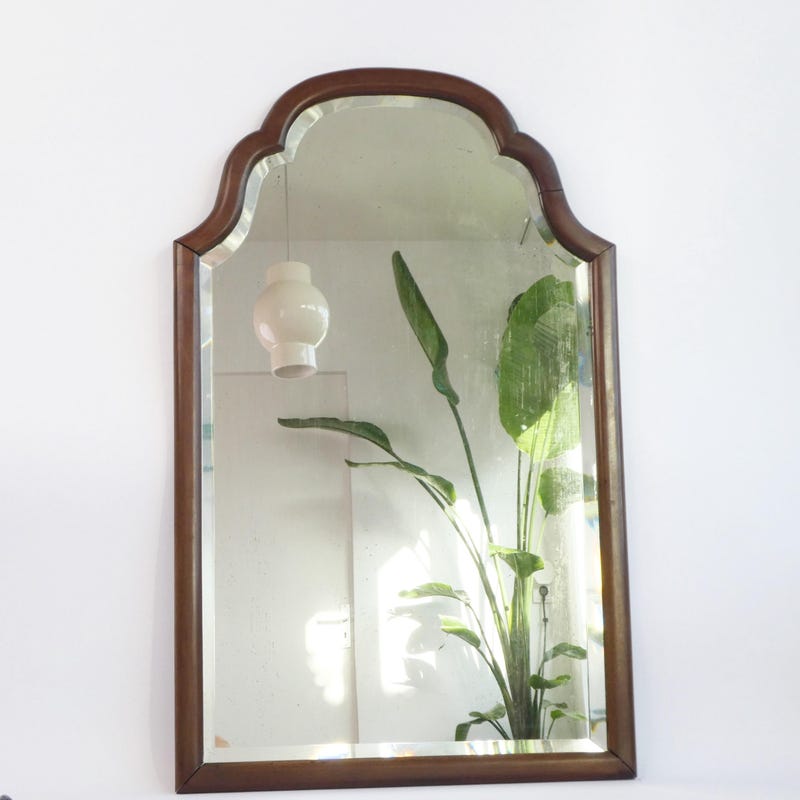 Large Antique Mirror - Etsy