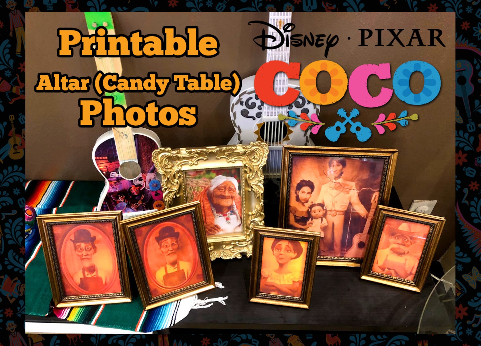 Coco Photo Ofrenda Coco Altar Photos Coco Movie Coco - Etsy