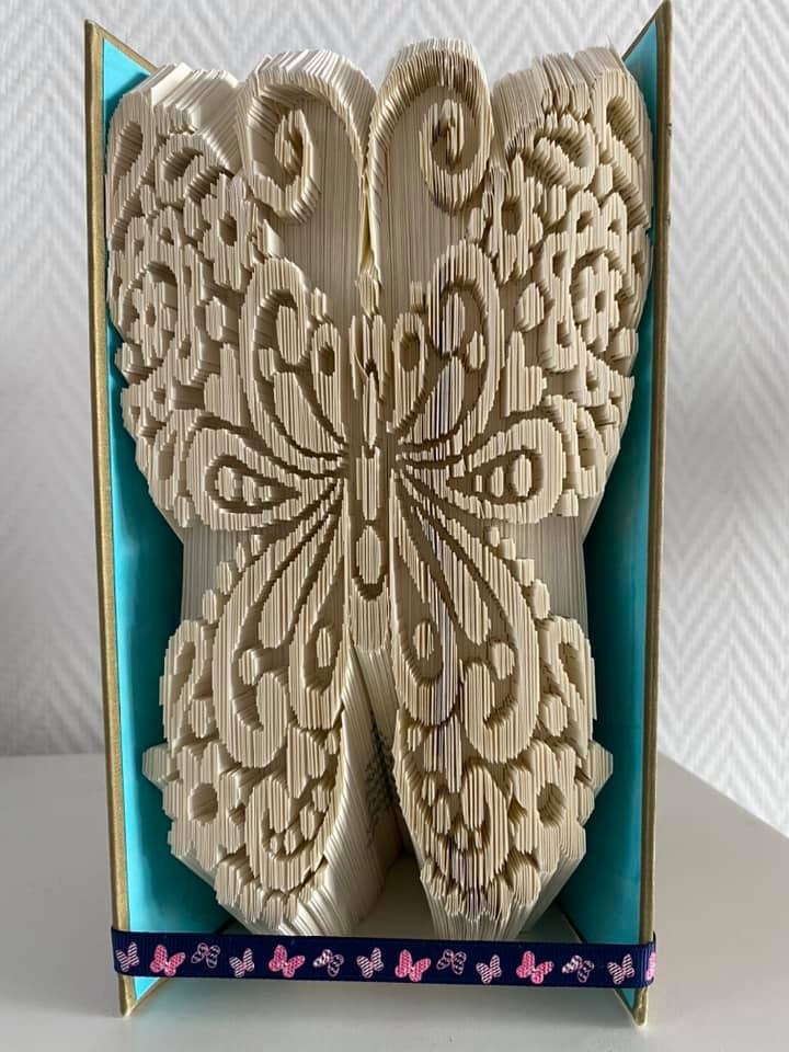 Book Folding Pattern 'butterfly' Unique Gift! - Etsy