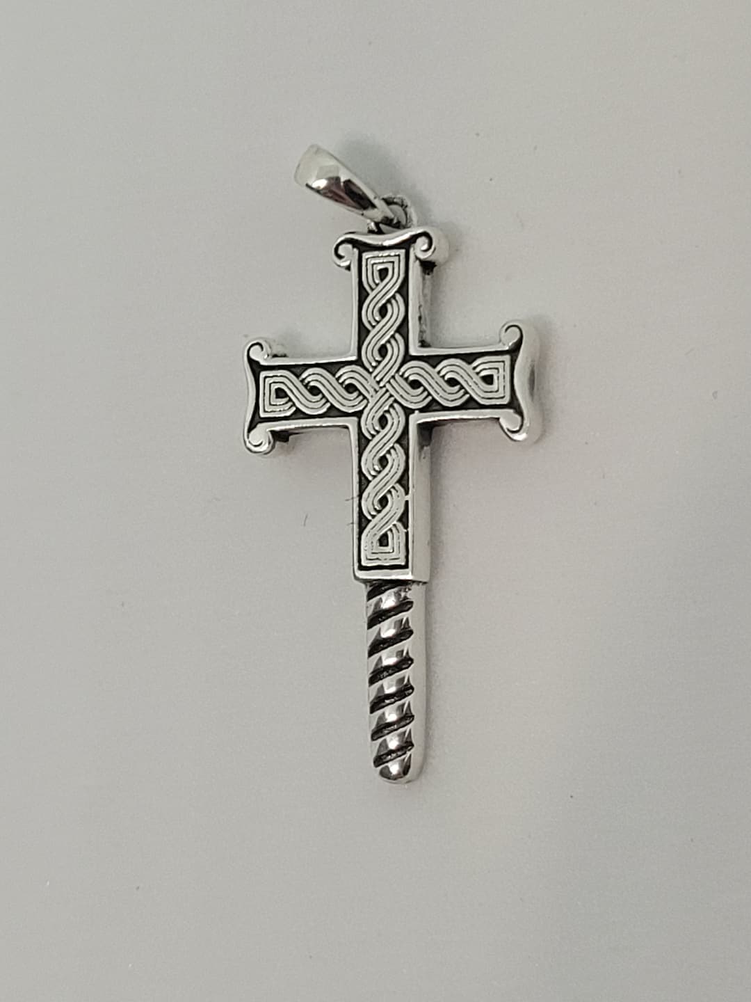 Croatia Cross Pendant Oxidised Jewellery, Large Viseslav Krstionica ...
