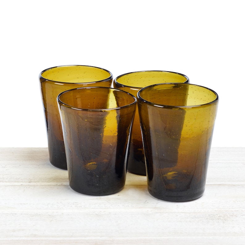 Recycled and Hand Blown Classic V Shape Tumbler Glass - Etsy