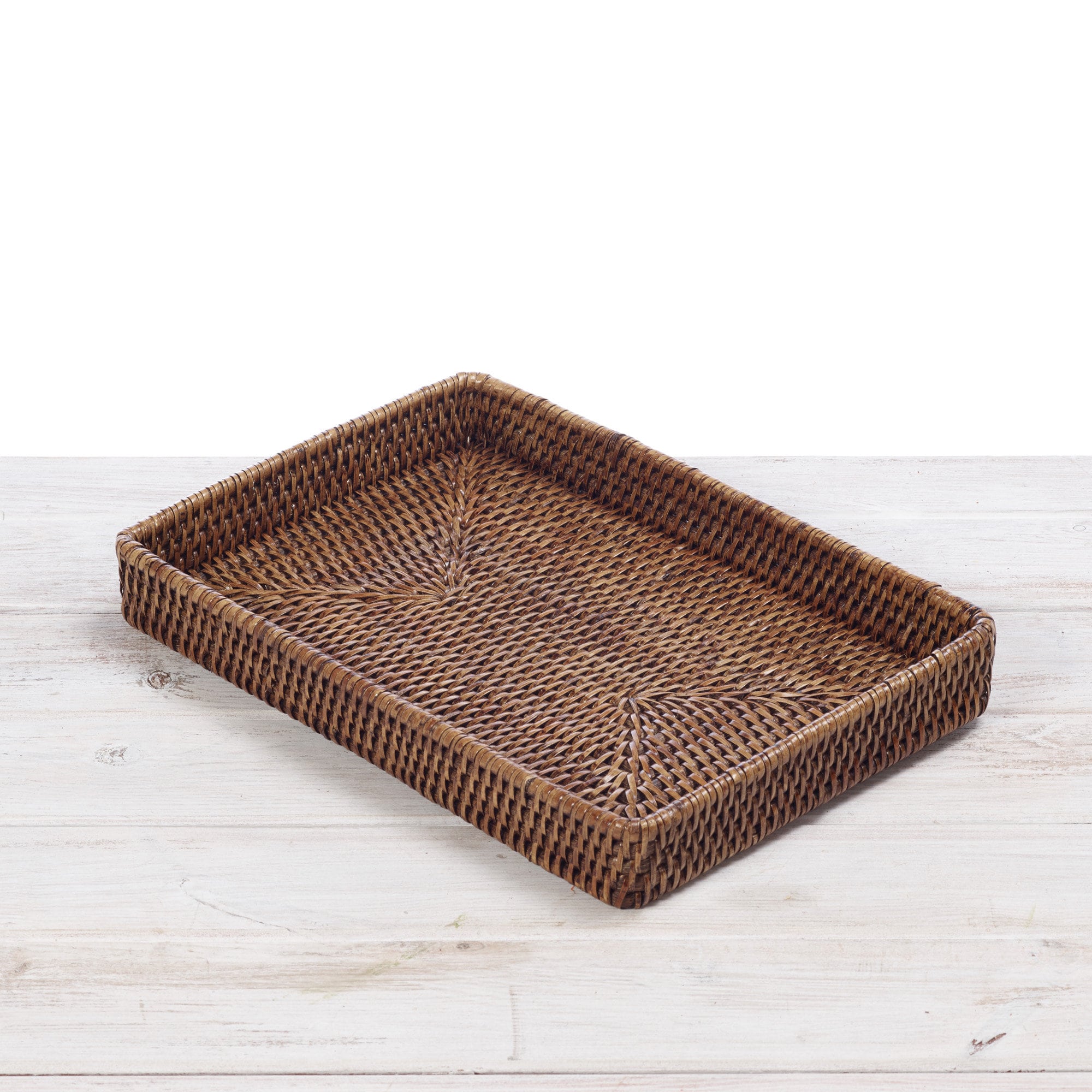 Rattan Small Spa Tray Hand Woven Tray Rectangular - Etsy